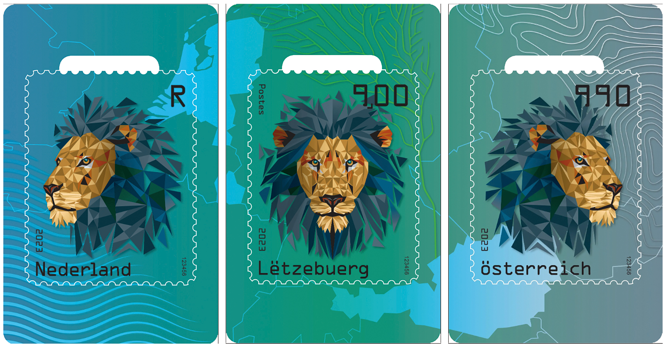 ANK - Crypto stamp 5.0 Löwe GA SET schwarz